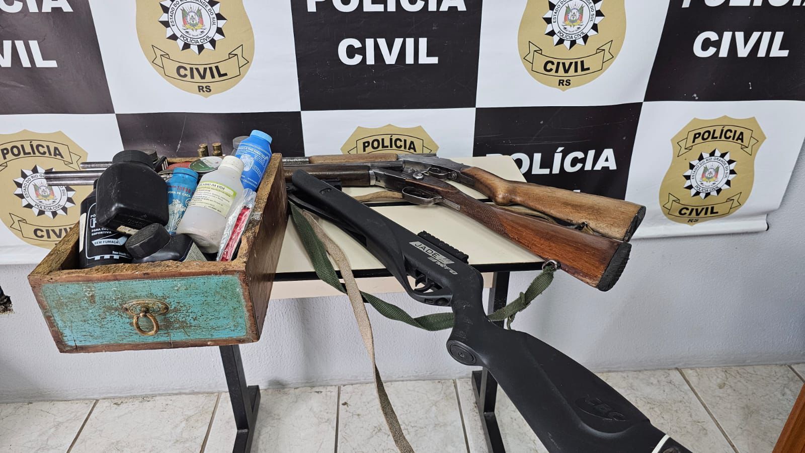 Maus-tratos a animais: Polícia Civil apreende armas e prende suspeito ...